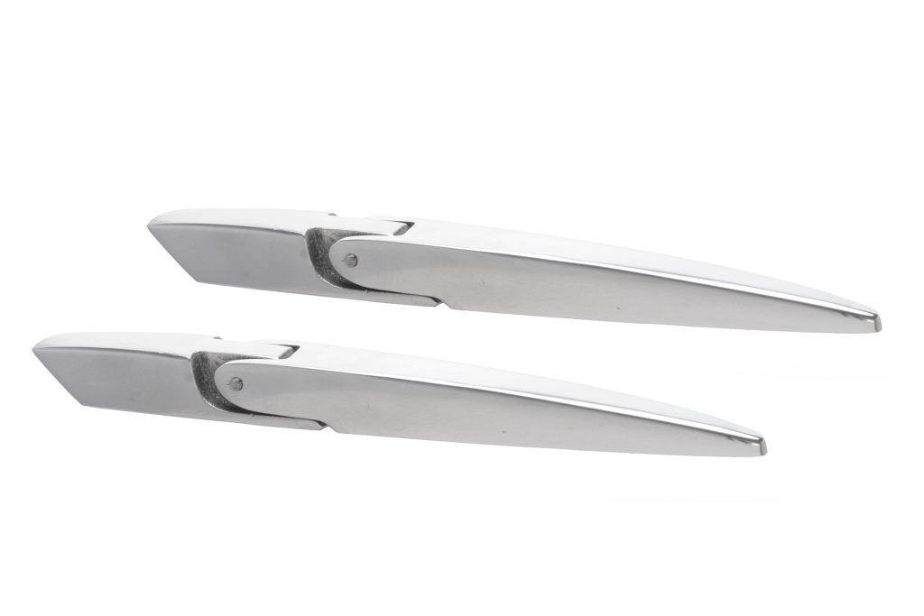 Boot Hinges - Lightweight Polished Aluminium | Tony Thompson Racing