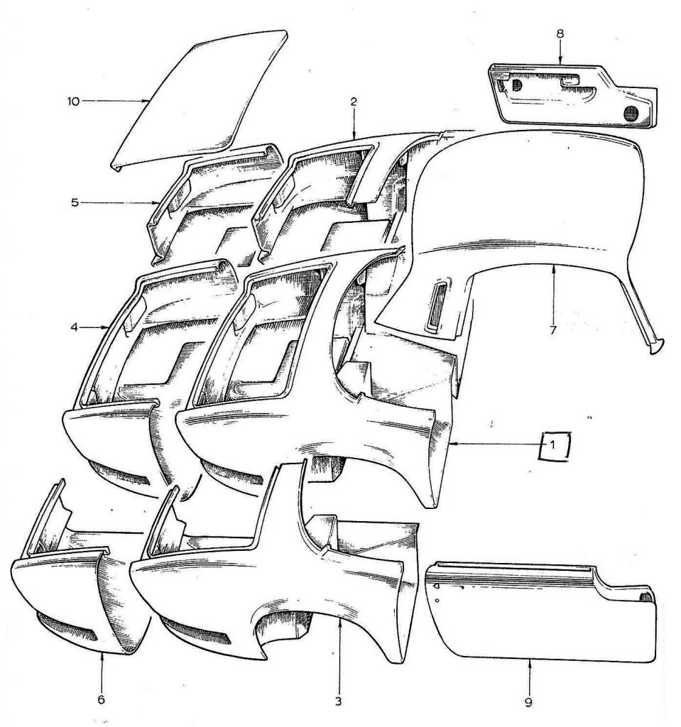 Body repair section: Mid rear section (1) | Tony Thompson Racing