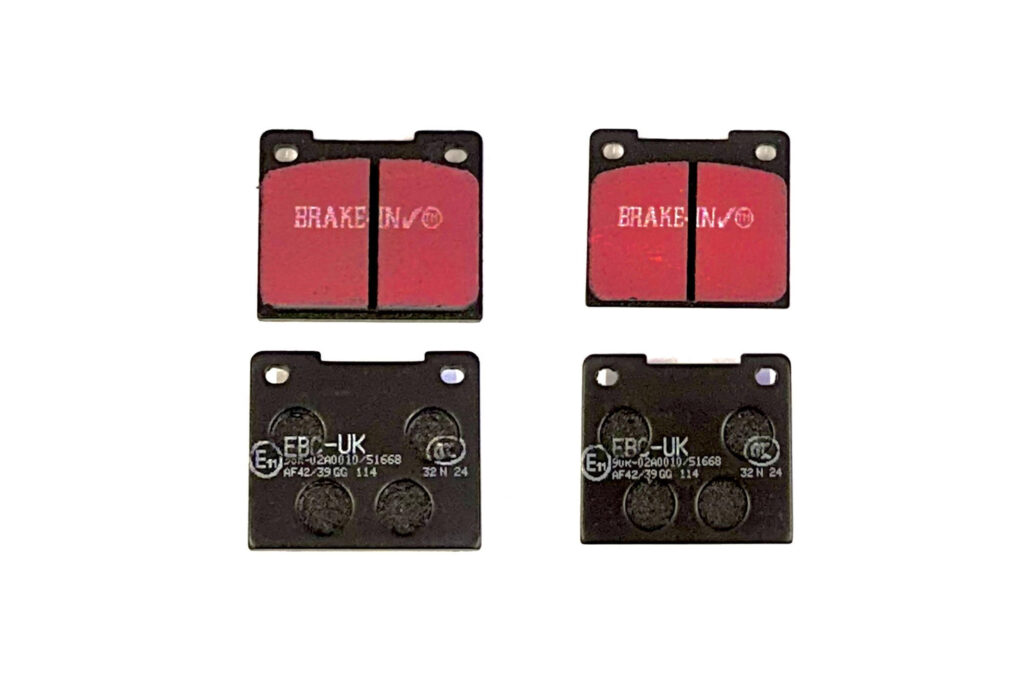 Brake Pads – Front – Elan Road Low Friction Pad | Tony Thompson Racing